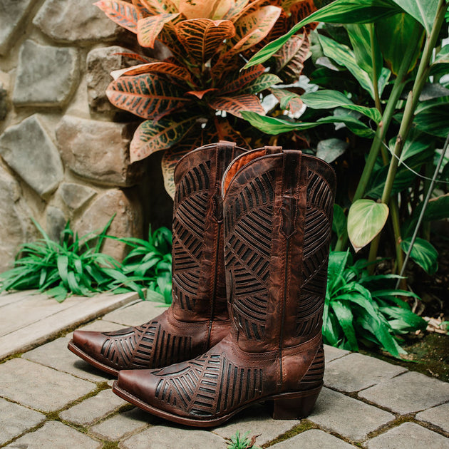 Soto Boots Womens Inlay Cowgirl Boots M50048 | Soto Boots